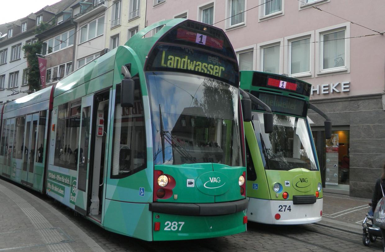 Randale in Straßenbahn in Freiburg | Radio Regenbogen