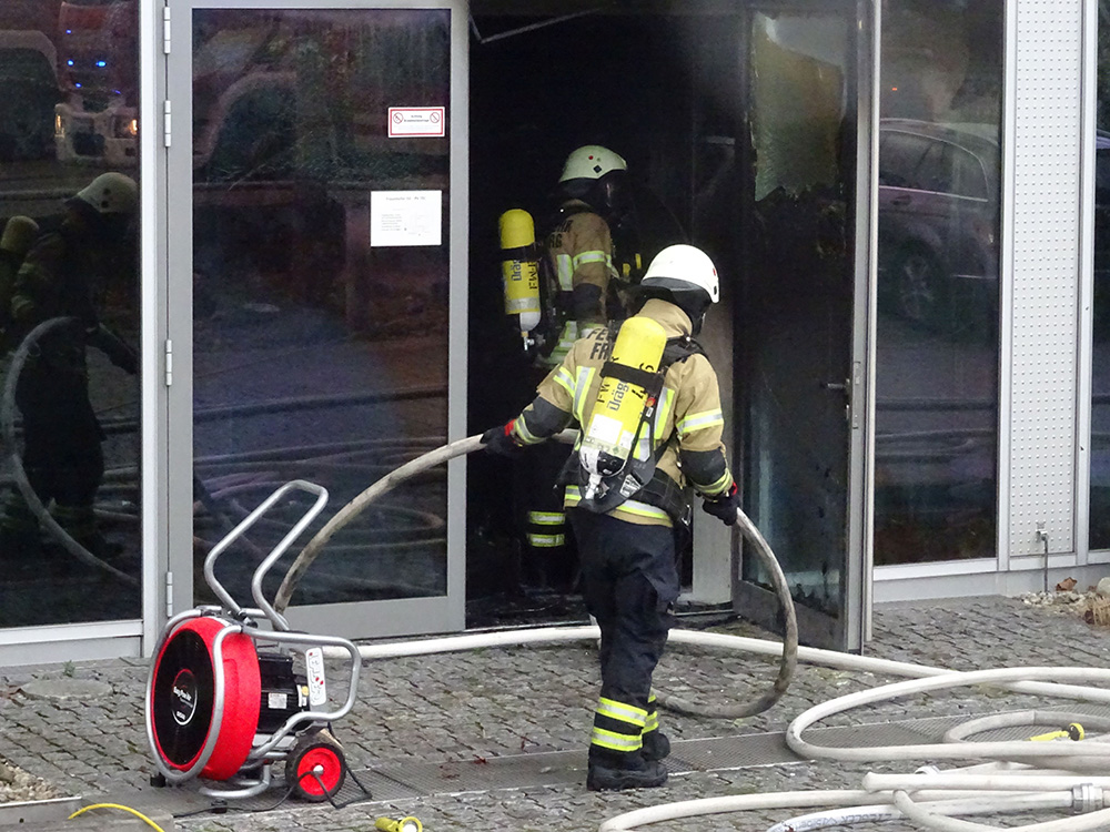 Großbrand in Freiburg Solarinfocenter | Radio Regenbogen