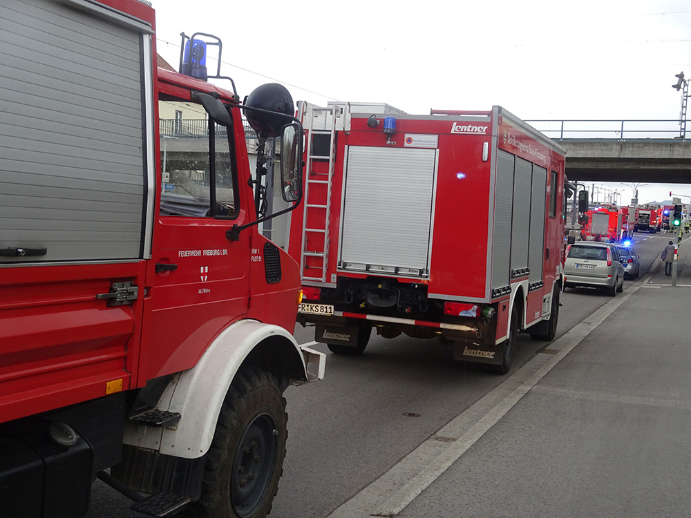 Großbrand in Freiburg Solarinfocenter | Radio Regenbogen