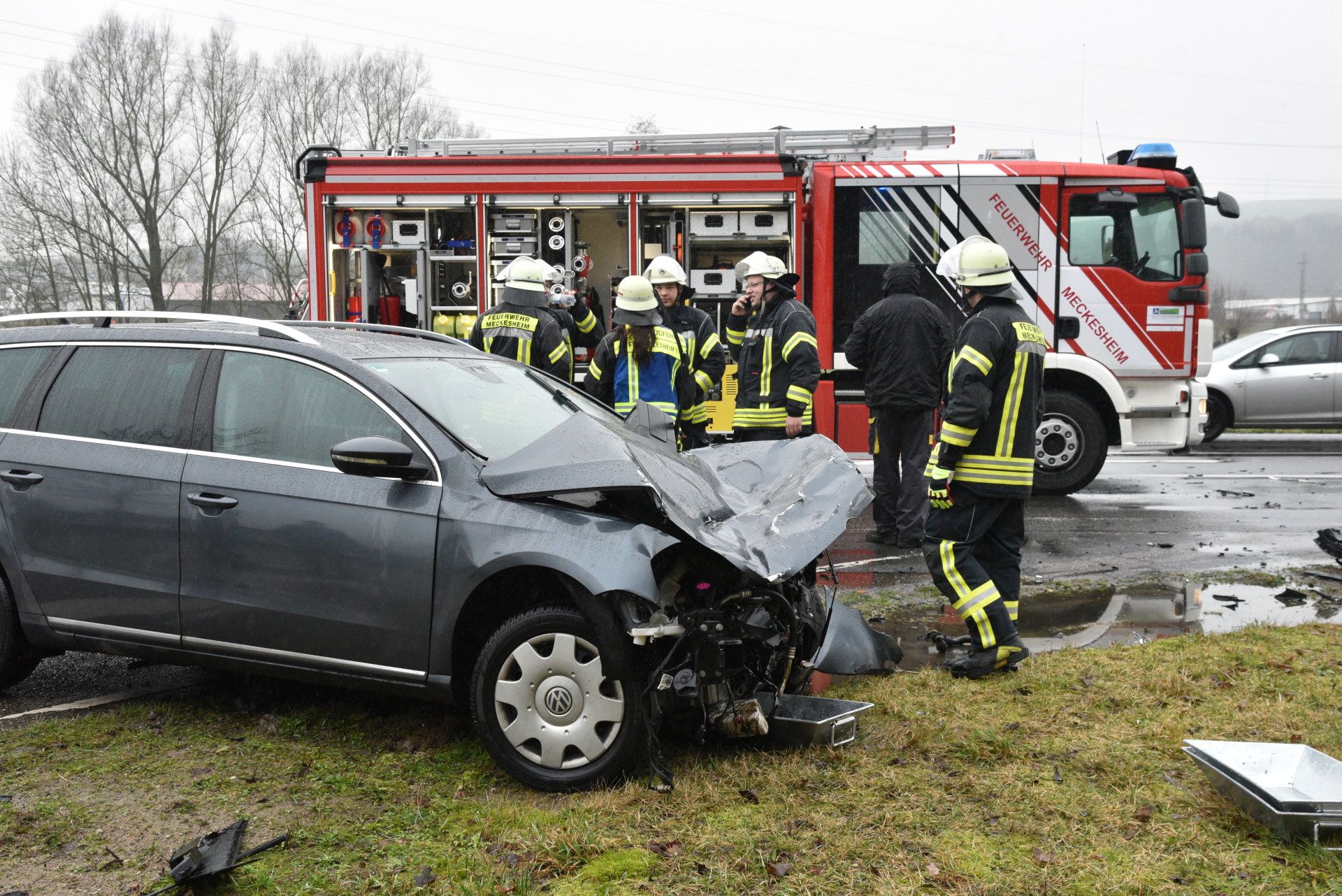 Schwerer Verkehrsunfall auf der B45 in Meckesheim | Radio Regenbogen