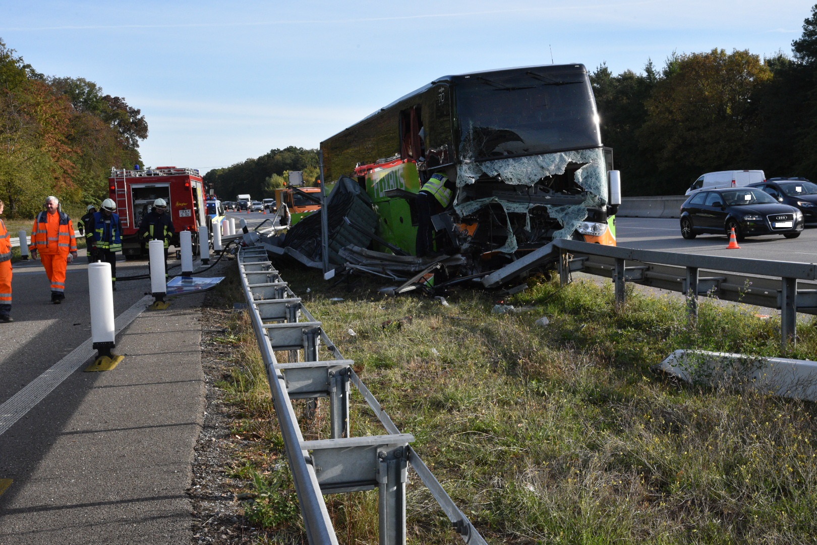 Flixbus-Crash A5 | Radio Regenbogen
