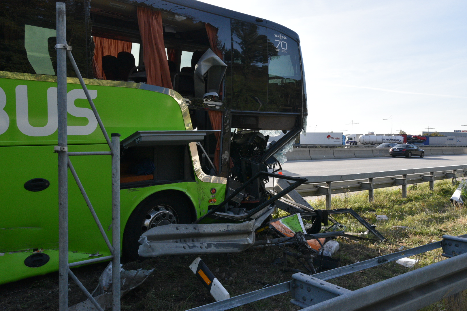 Flixbus-Crash A5 | Radio Regenbogen